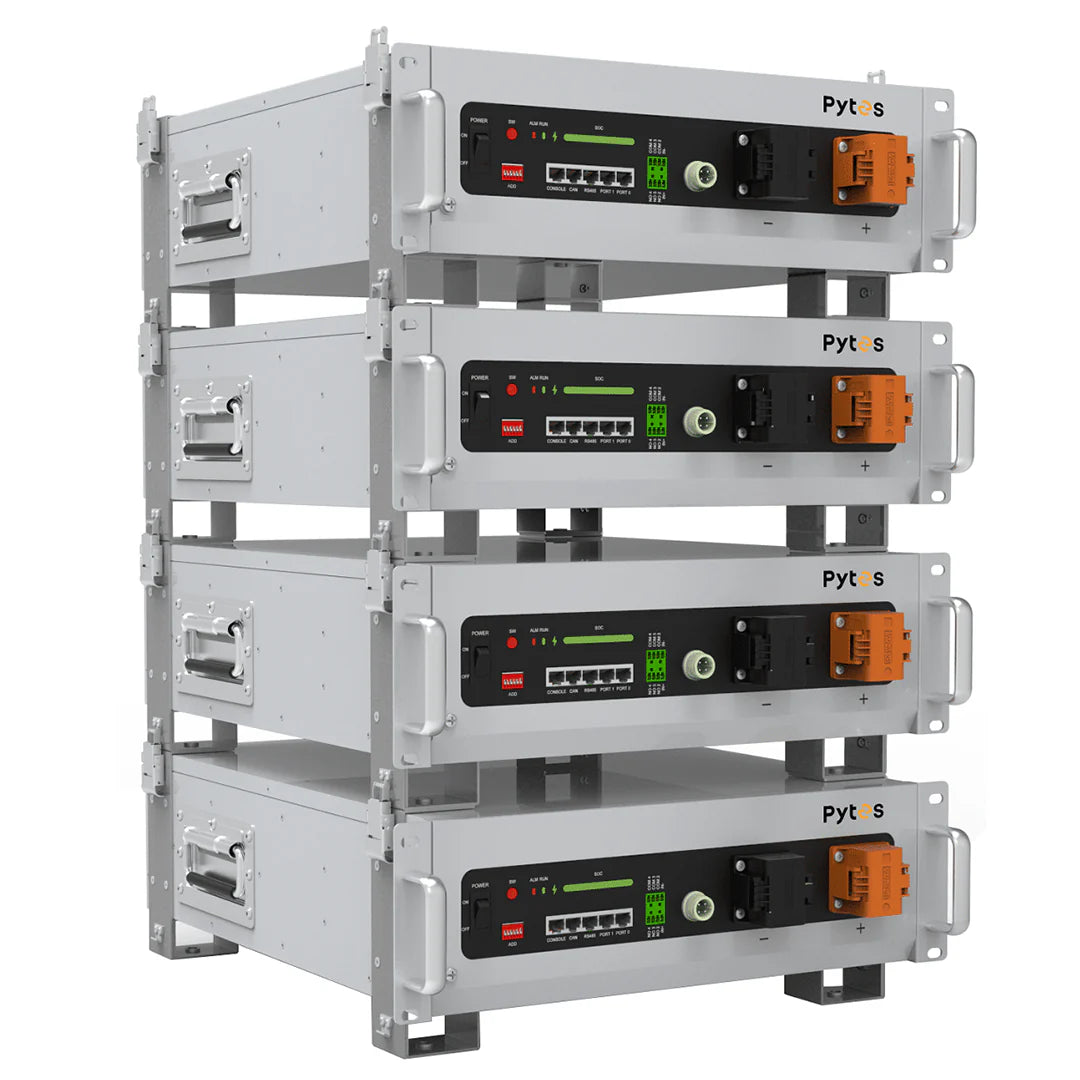 PYTES Brackets for 48100-V5 LFP Battery | Server Rack Battery Brackets ...