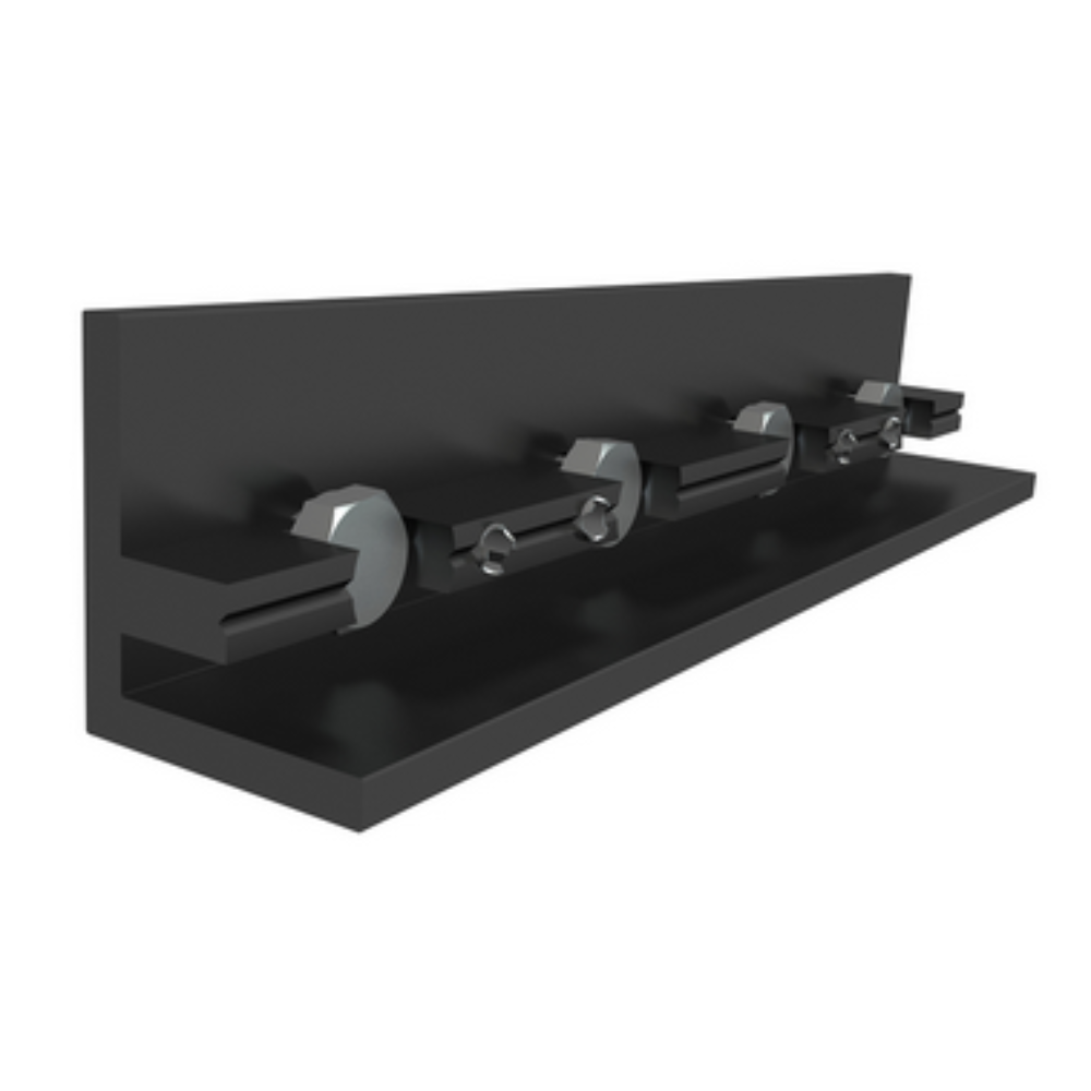 SunModo HR150 1/4" Rail Splice Kit BLK (K10236-BK1) – Solar Super Store